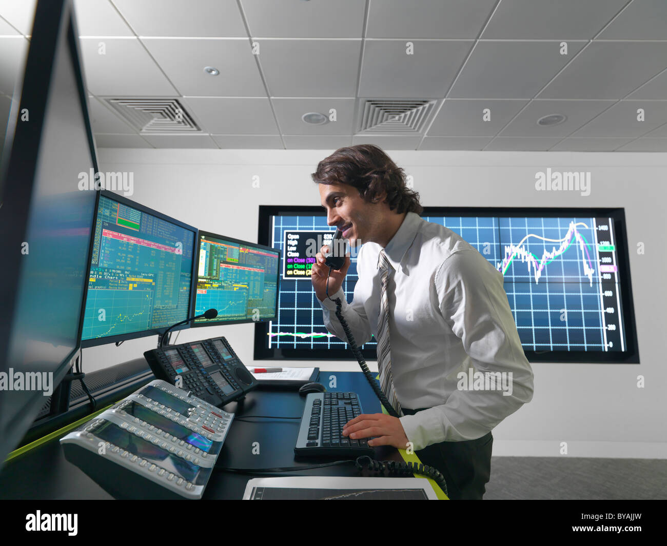 Trading Screen High Resolution Stock Photography and Images - Alamy