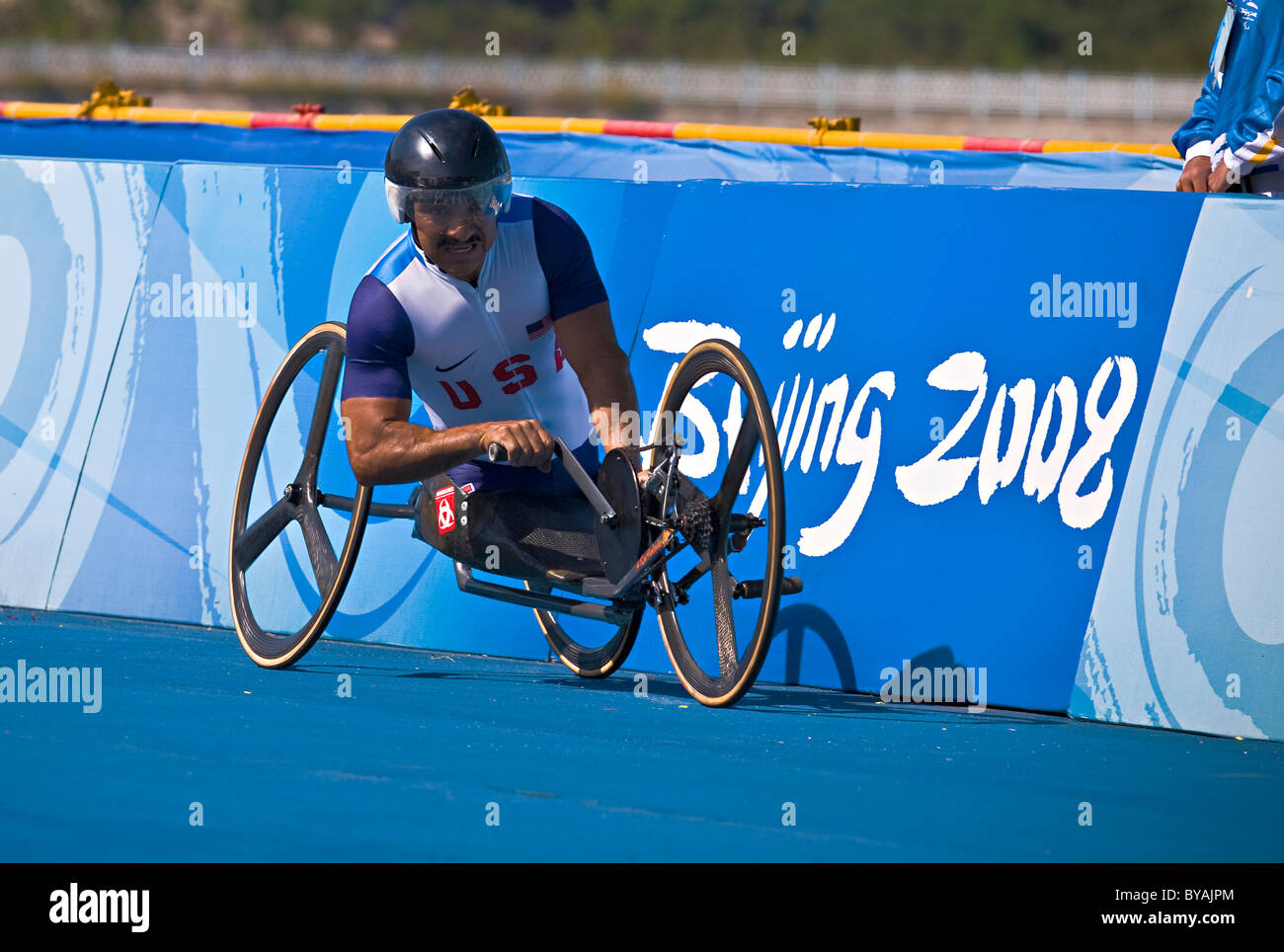 Handcycle road race paralympics hi-res stock photography and images - Alamy