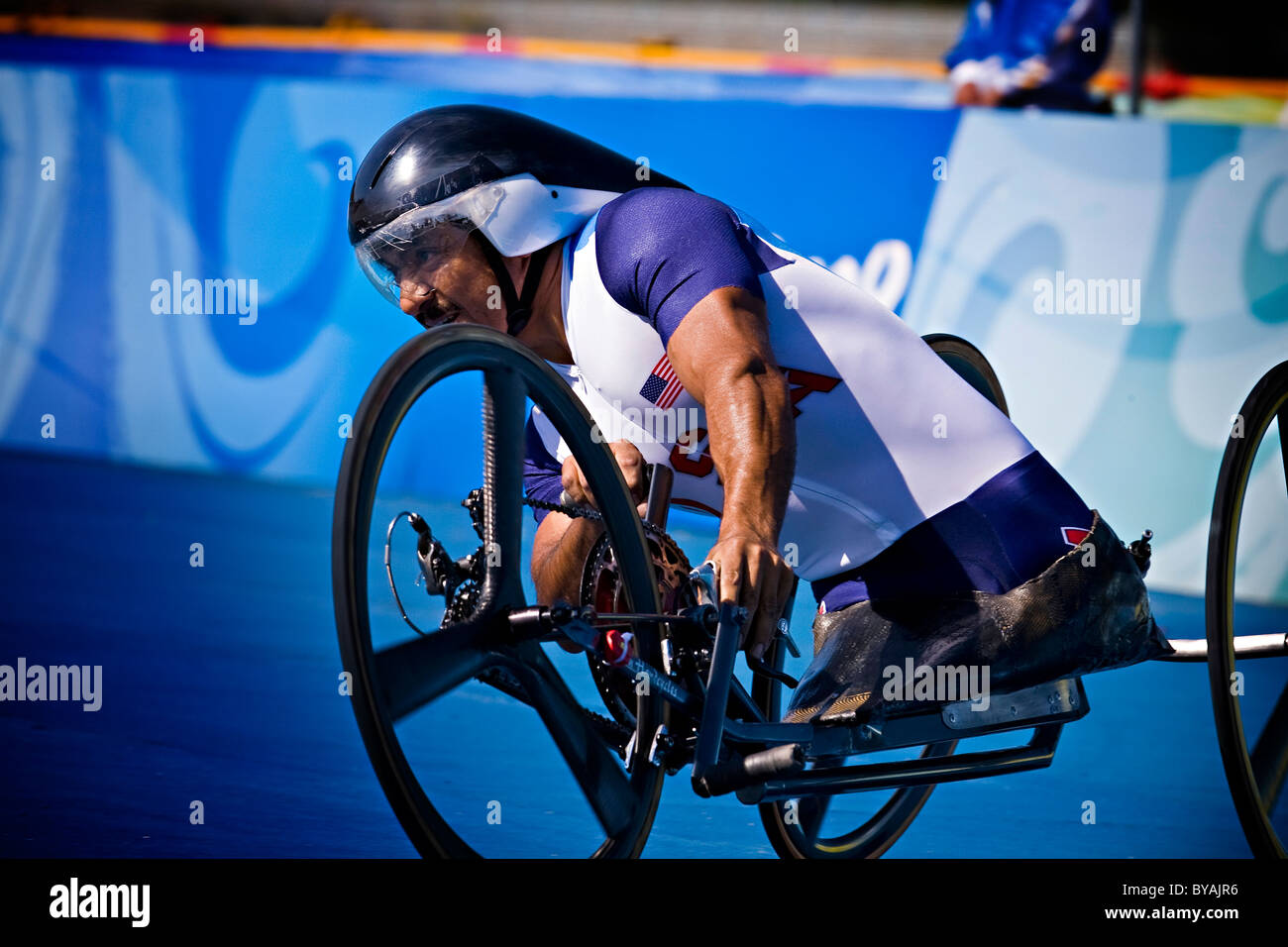 Handcycle road race paralympics hi-res stock photography and images - Alamy