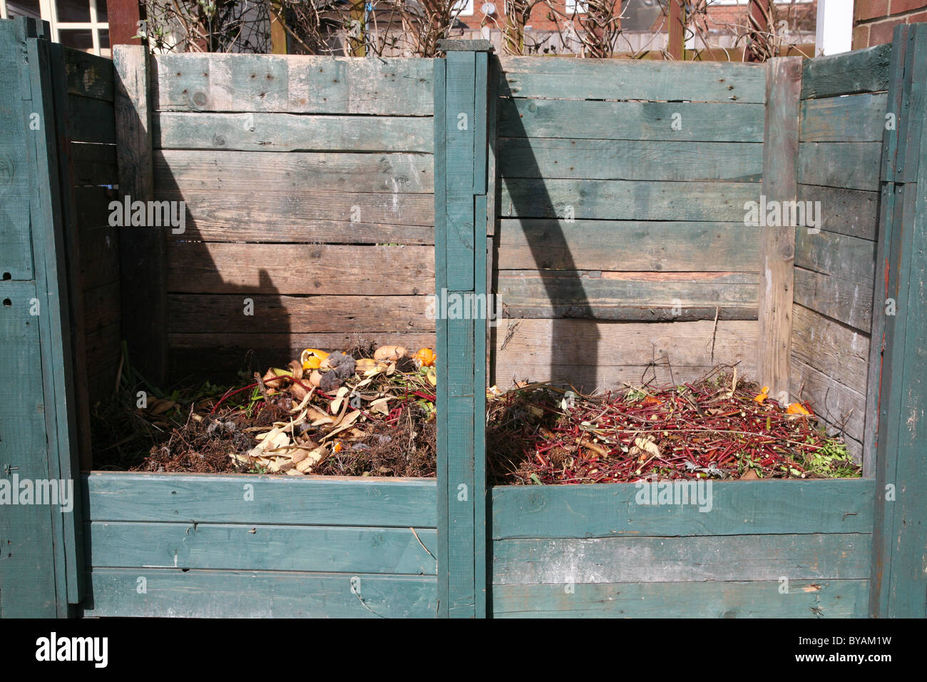 garden waste rotting down Stock Photo - Alamy