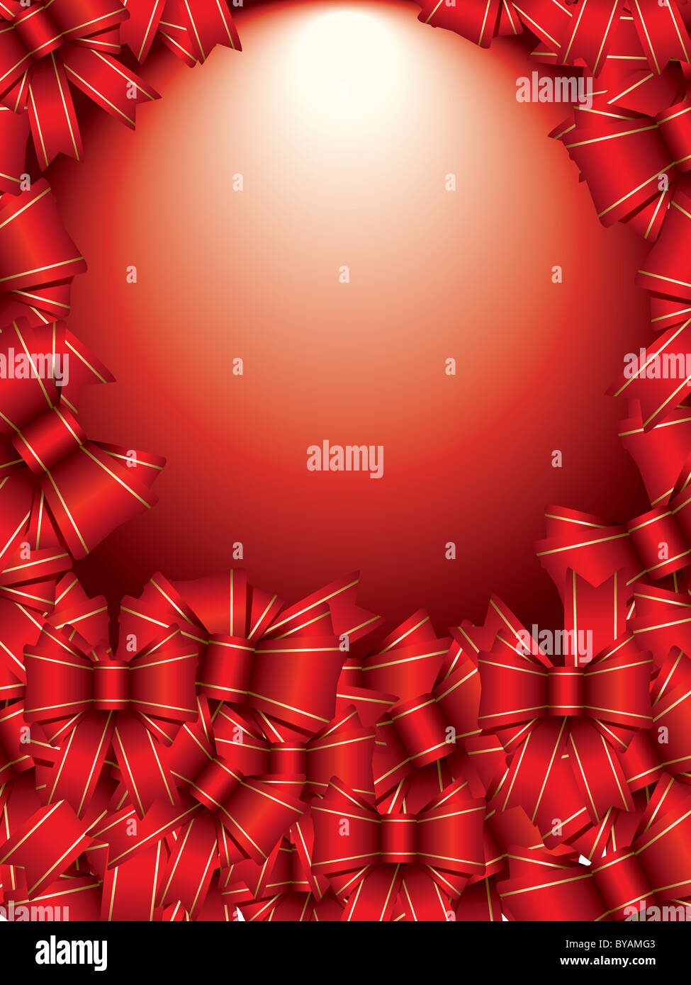 Glossy background with stack of ribbons Stock Photo - Alamy