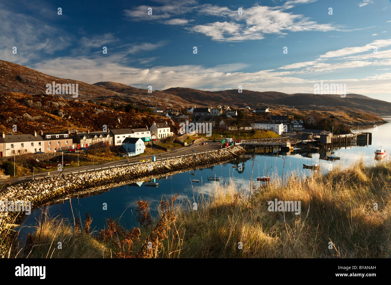 Tarbert on the Isle of Harris, Western Isles, Scotland Stock Photo - Alamy
