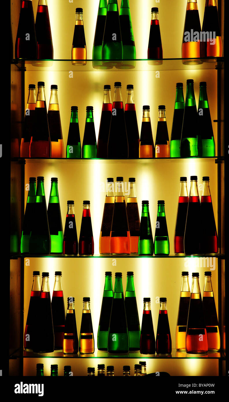 A display of bottles Stock Photo - Alamy