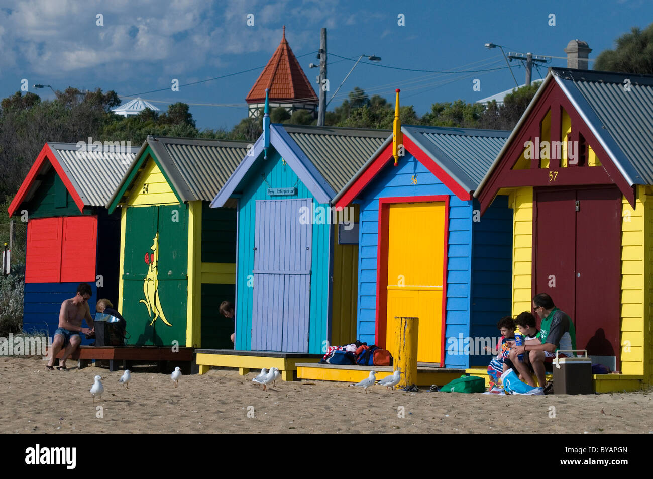 Bathing boxes hi-res stock photography and images - Alamy