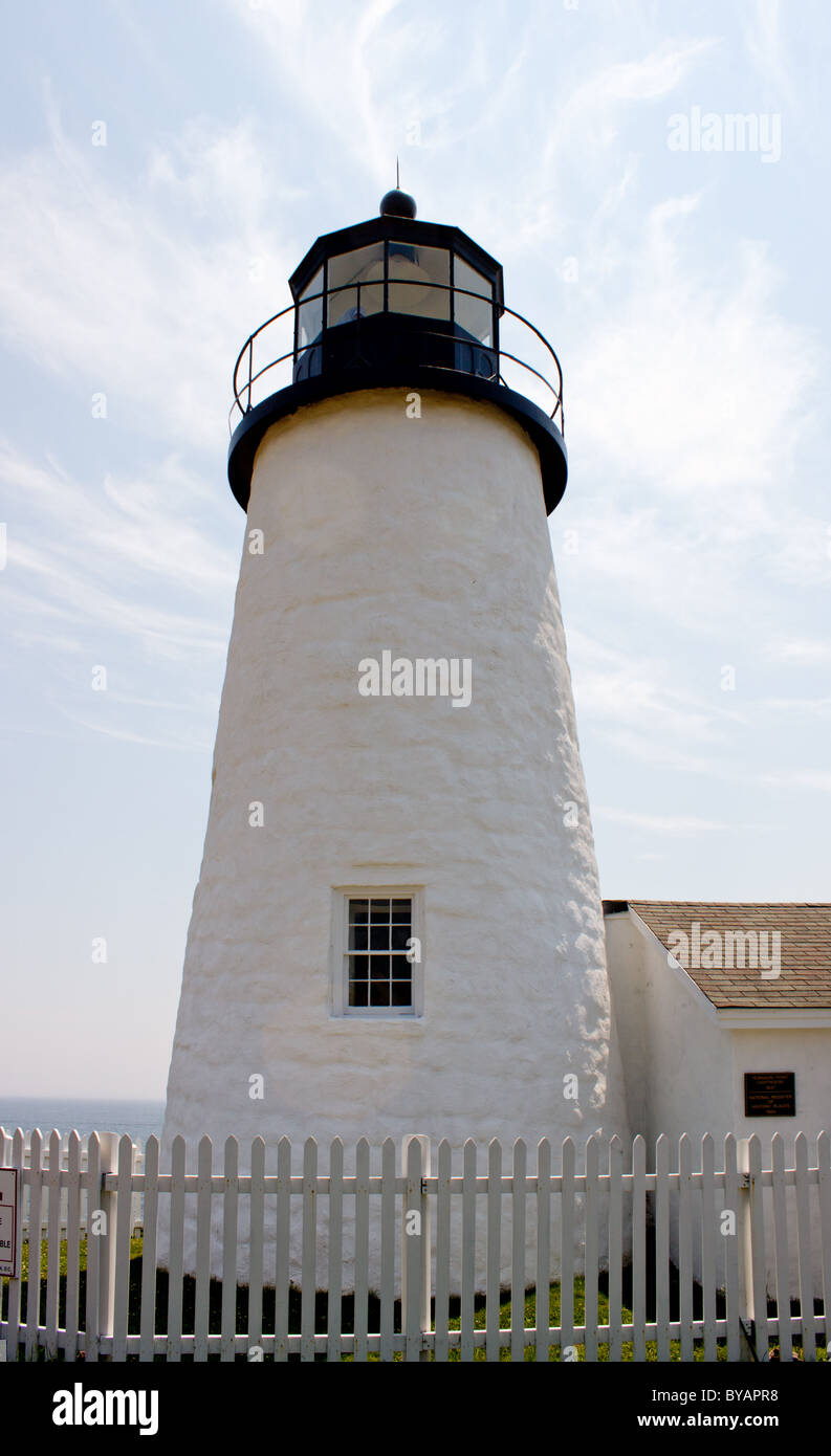 Pemaquid Point Lighthouse Stock Photo - Alamy