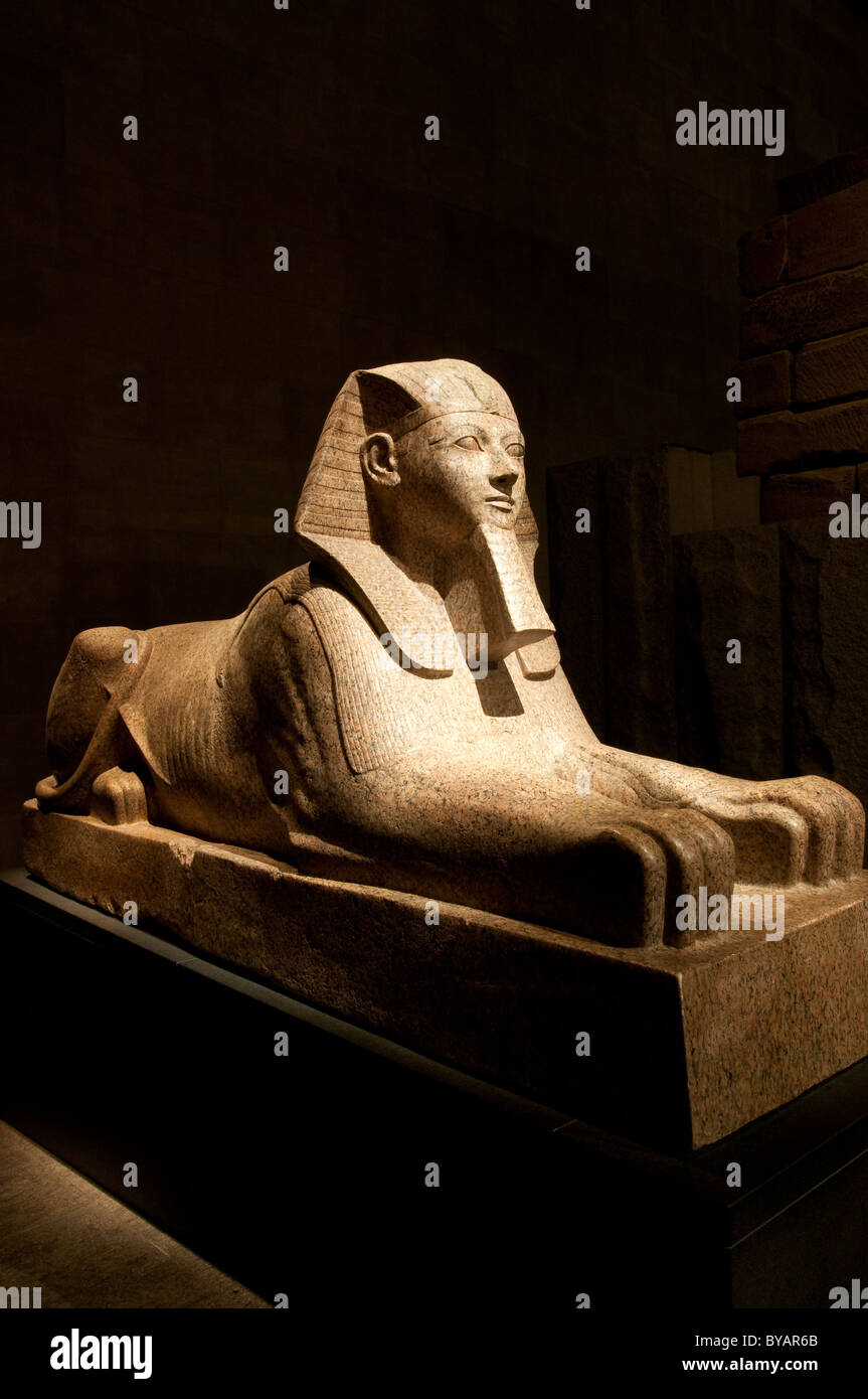 Sphinx of Hatshepsut, New Kingdom, Dynasty 18, reign of Hatshepsut, ca ...