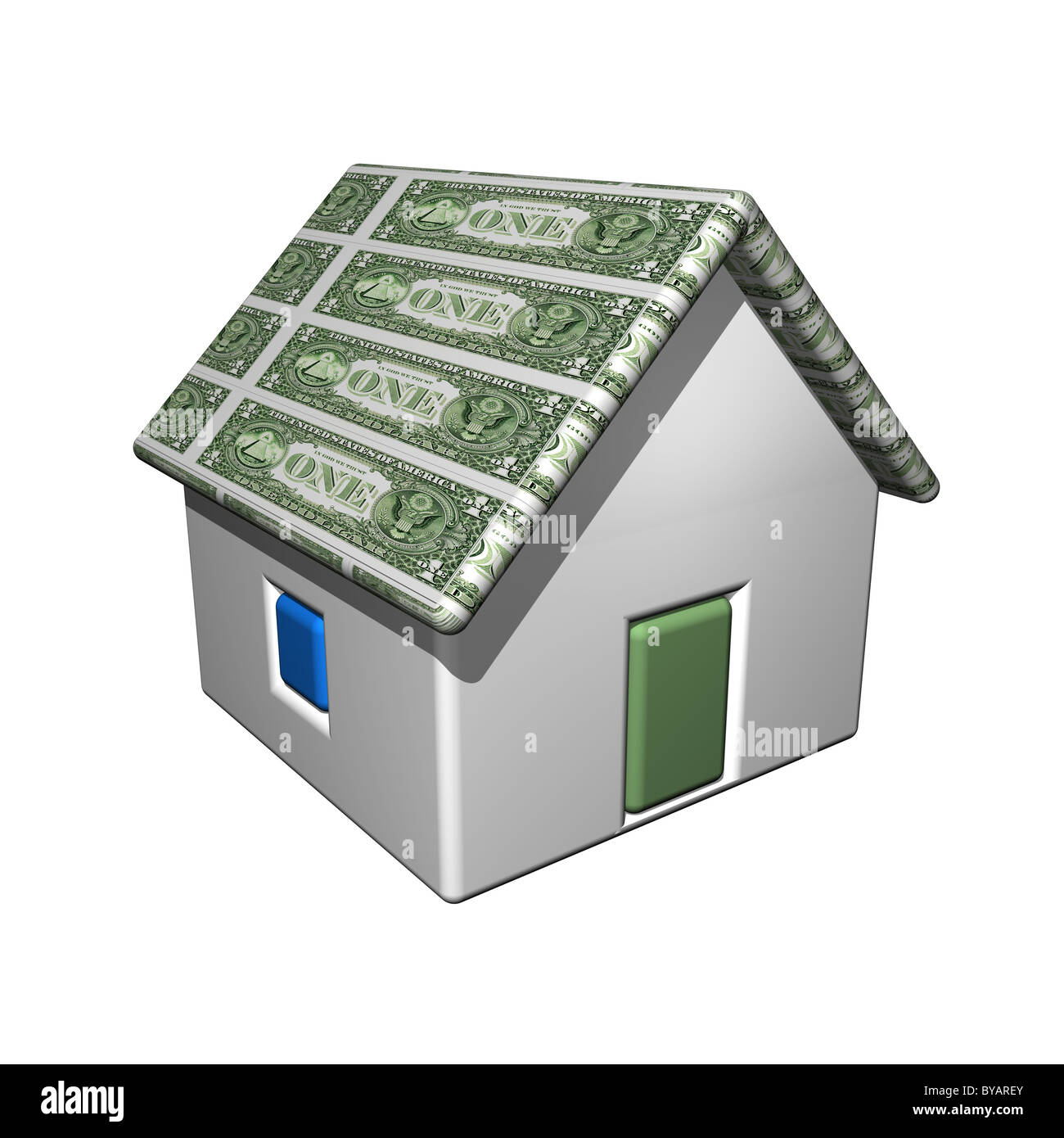 Dollar house hi-res stock photography and images - Alamy
