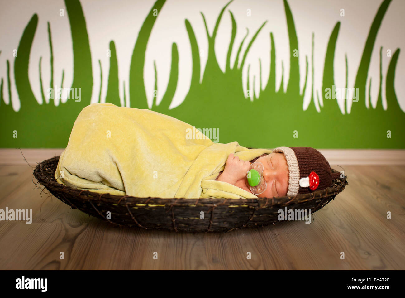 Newborn baby, one week old Stock Photo - Alamy