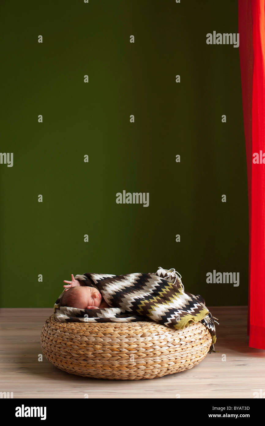 Newborn baby, one week old Stock Photo - Alamy