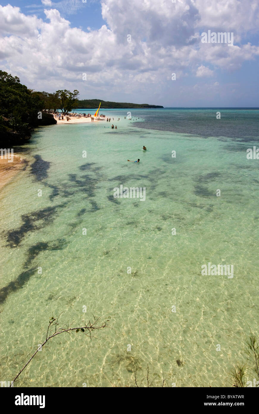 Beach near Hotel Club Amigo in Guardalavaca, Province Holguin, Cuba ...