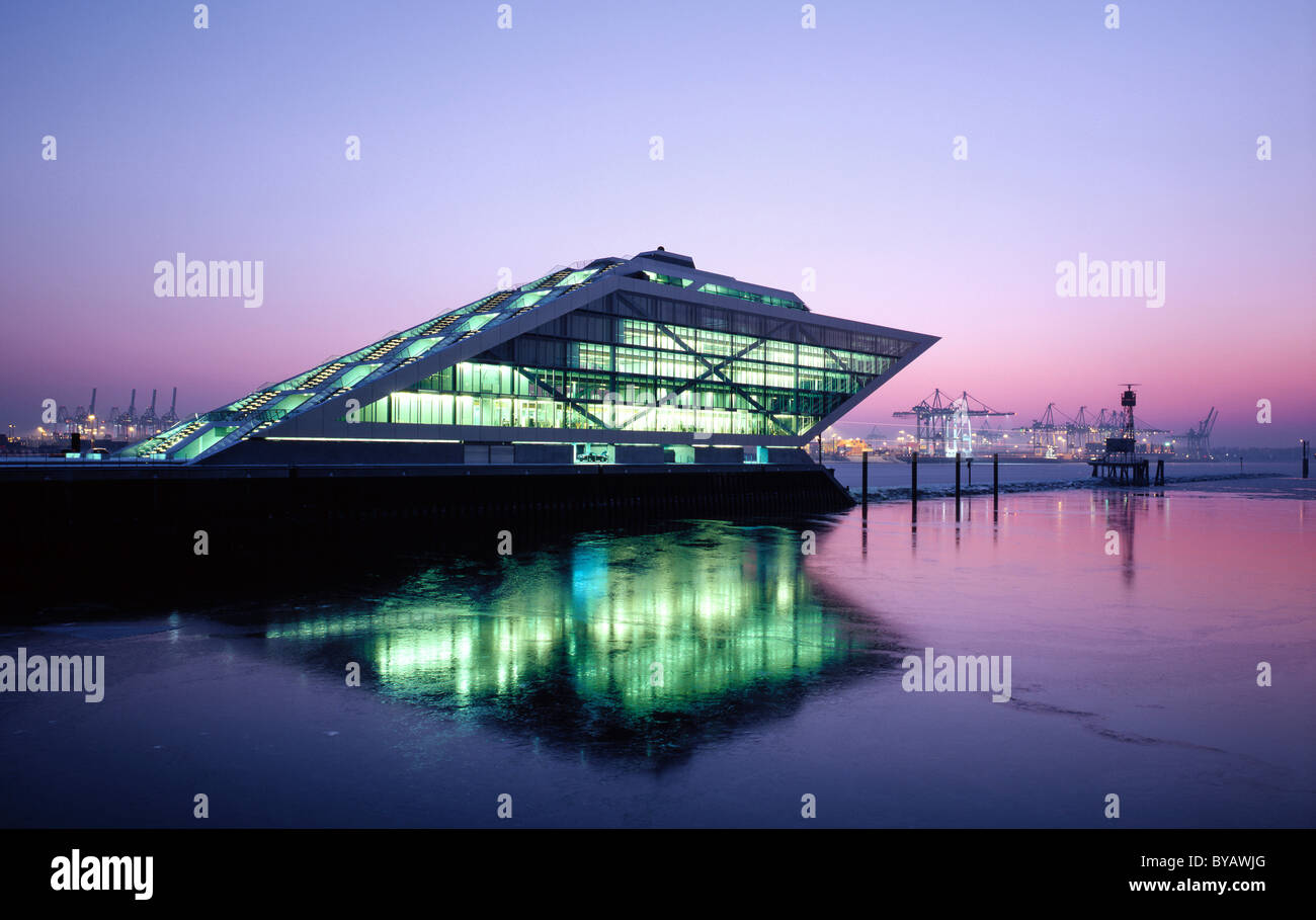 Hamburg germany dockland office buildings hi-res stock photography and ...
