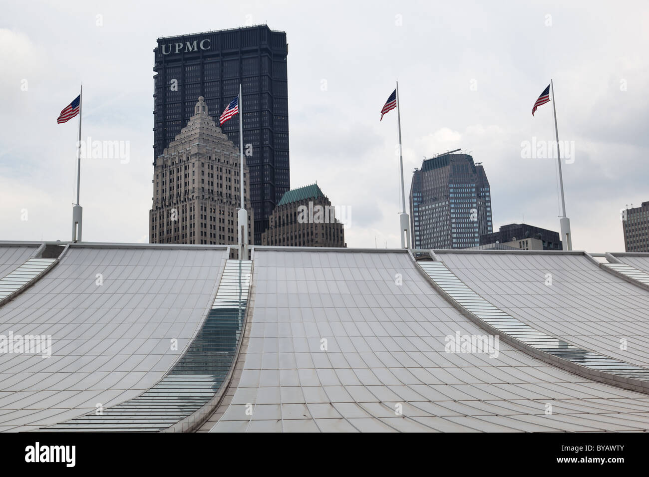 Roof of the The David L. Lawrence Convention Center, Pittsburgh ...