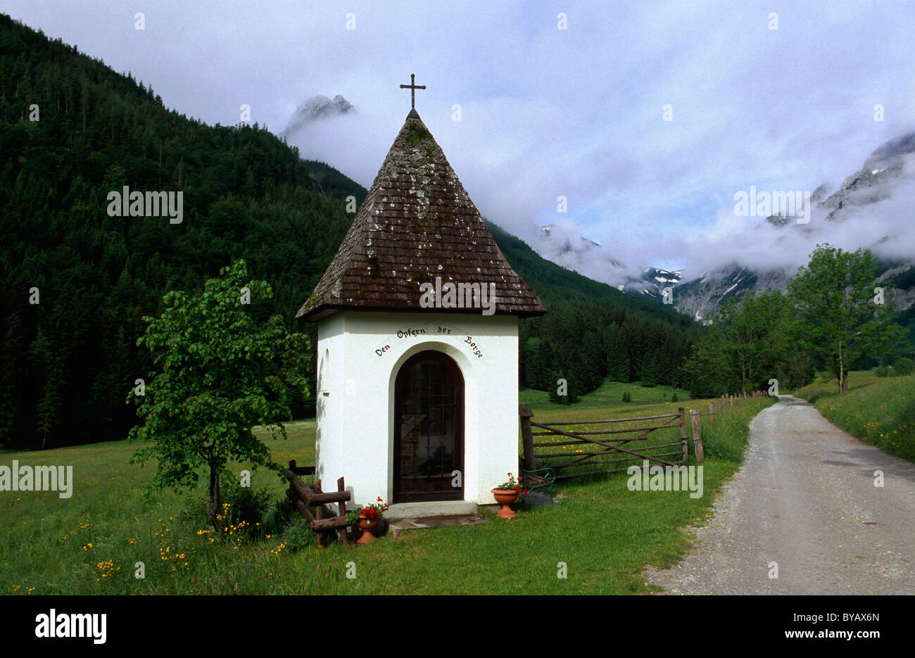 Hochschwab, Hiking Trail near Seewiesen, Styria, Austria Stock Photo ...