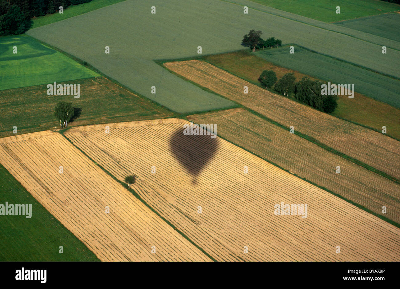 Aerial Eastern Styria, Austria Stock Photo - Alamy