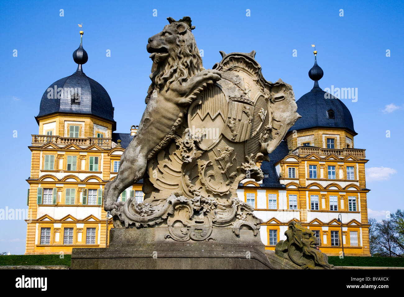 Seehof Palace, Memmelsdorf, Franconia, Bavaria, Germany, Europe Stock ...
