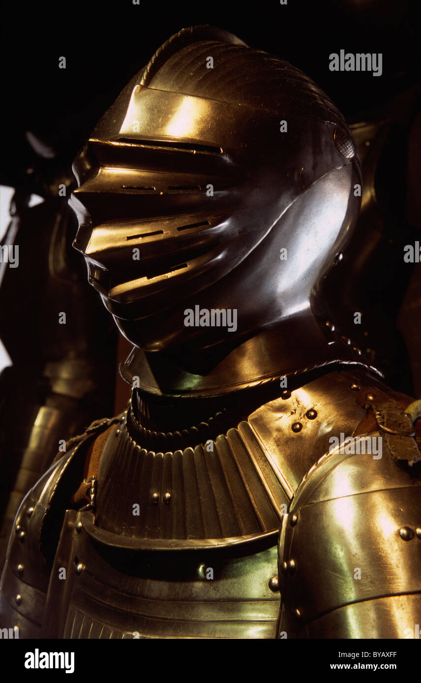 Landeszeughaus in Graz, Suit of Armour, Styria, Austria Stock Photo - Alamy