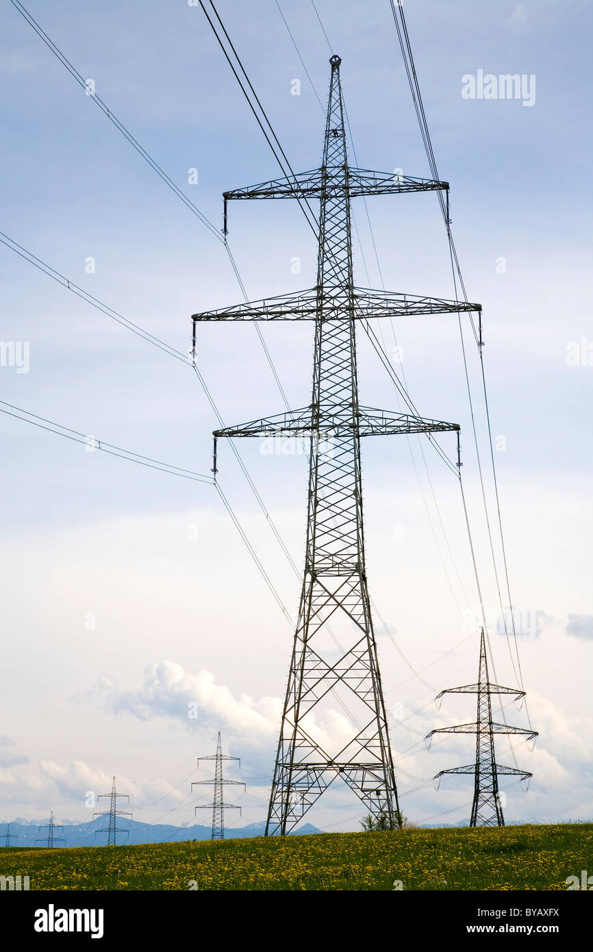 Electricity poles photo hi-res stock photography and images - Alamy