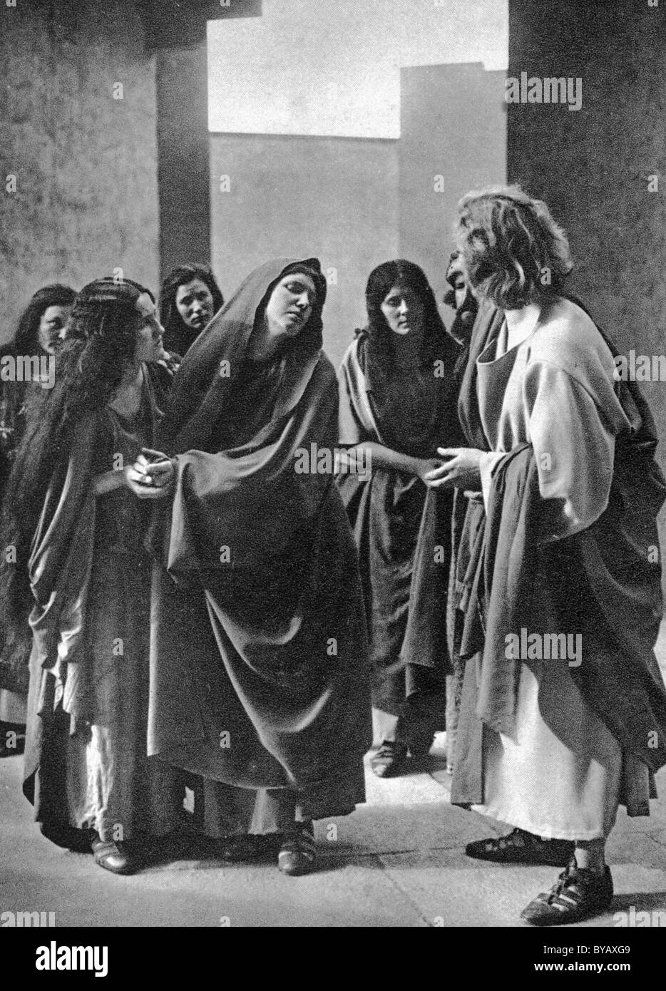 Aged post card Black and White Stock Photos & Images - Alamy