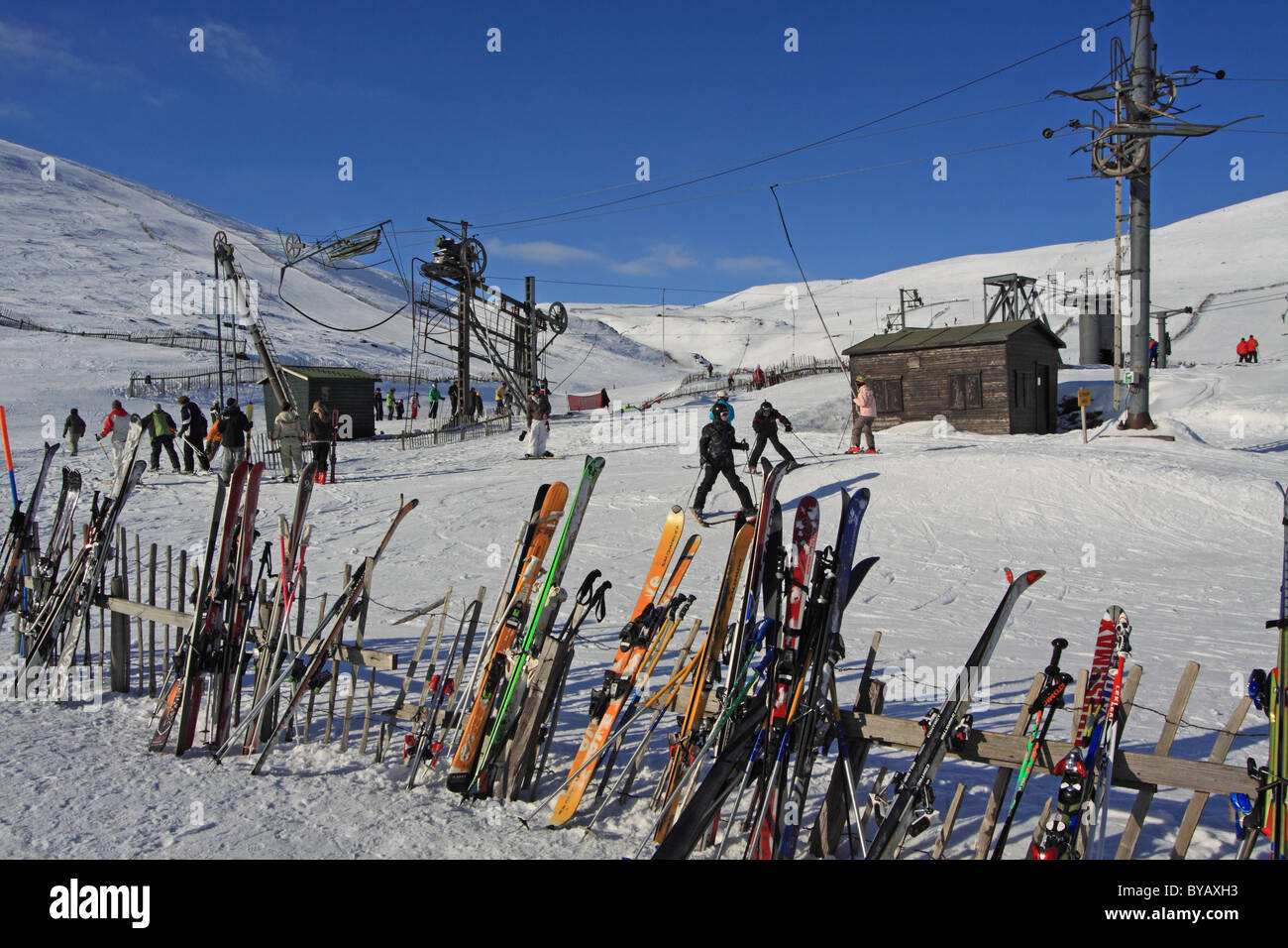 UK Scotland Grampian Glenshee Ski Area Stock Photo - Alamy