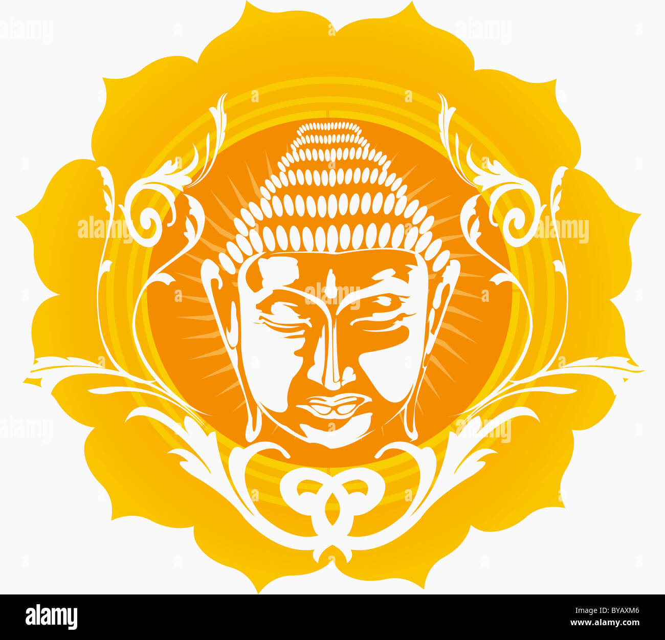 Buddha in art Cut Out Stock Images & Pictures - Alamy