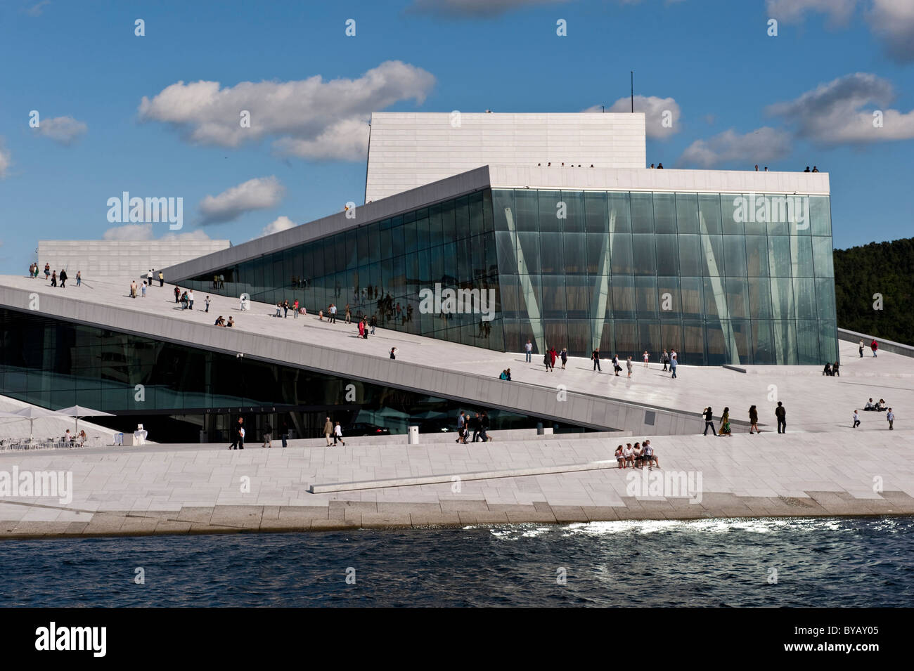 Opera House (Operahuset) in Bjørvika-Bay, Oslo, Norway Stock Photo - Alamy