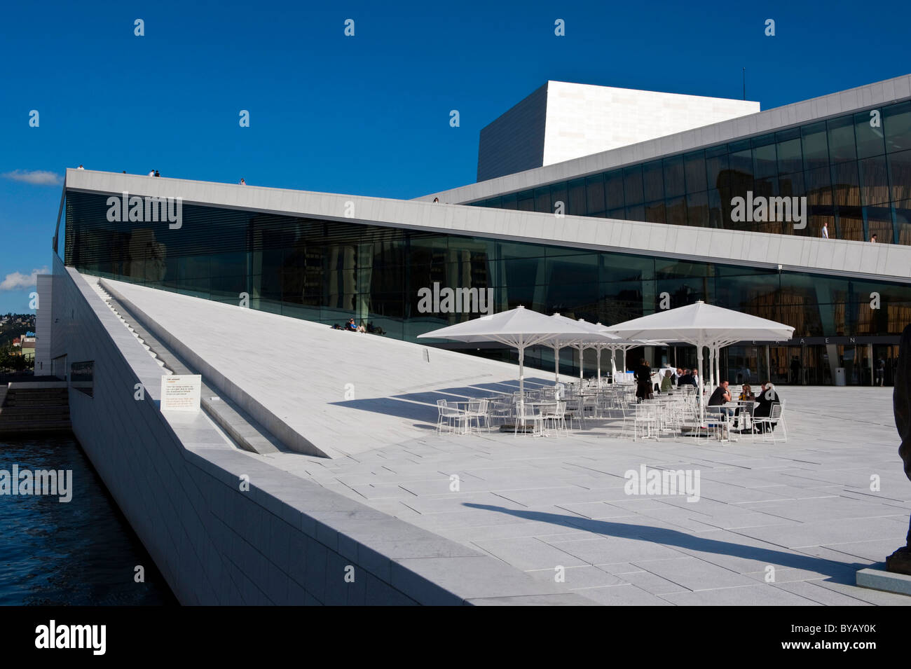 Opera House (Operahuset) in Bjørvika-Bay, Oslo, Norway Stock Photo - Alamy