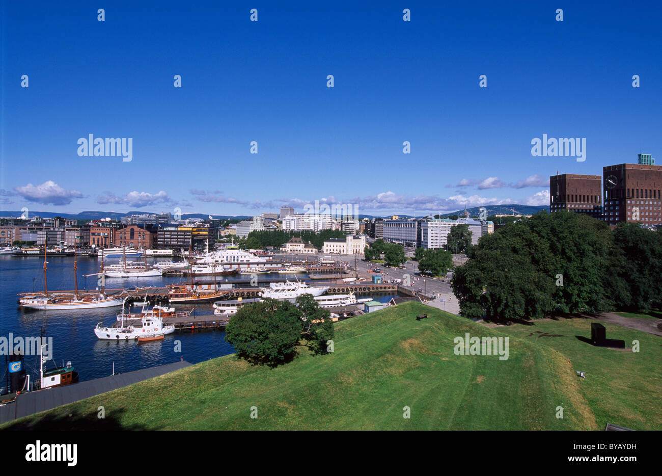 Oslo city view hi-res stock photography and images - Alamy
