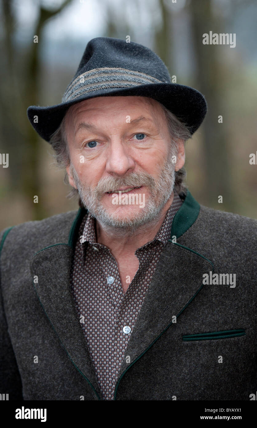 German actor Franz Xaver Kroetz at the set of the thriller with the ...