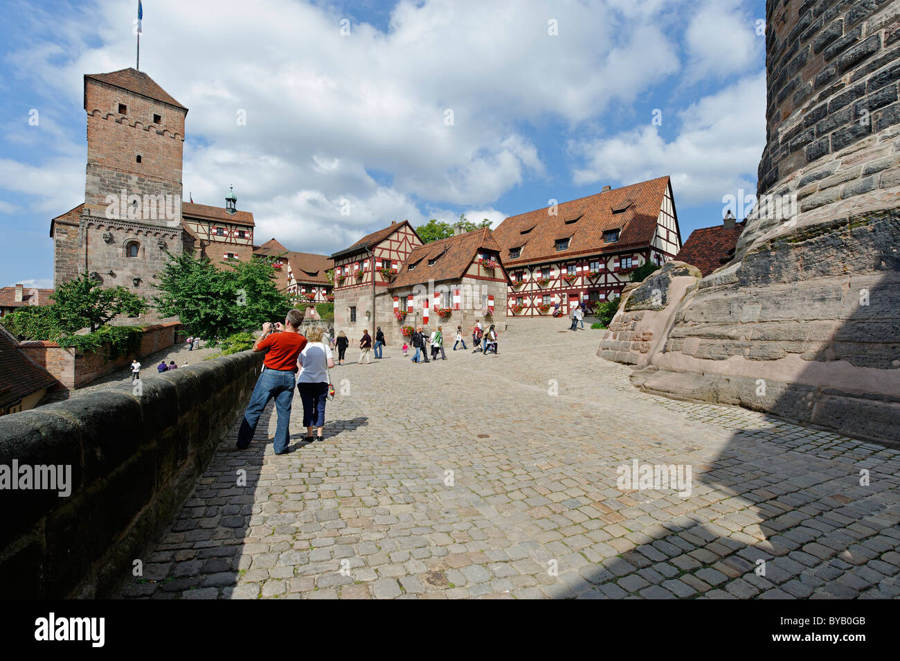 Nuremberg Kaiserburg Imperial Castle High Resolution Stock Photography ...