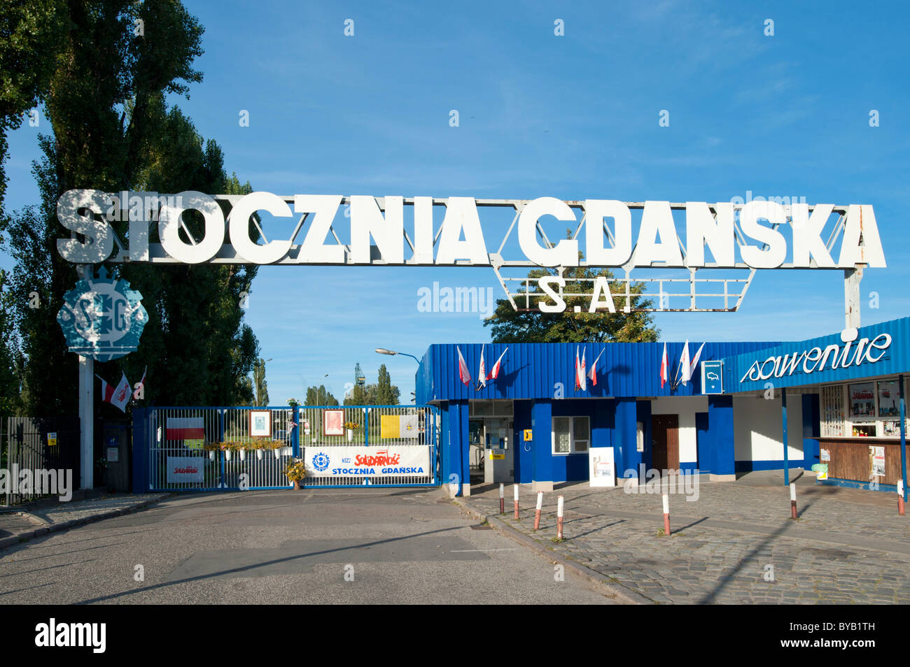 Solidarnosc monument hi-res stock photography and images - Alamy