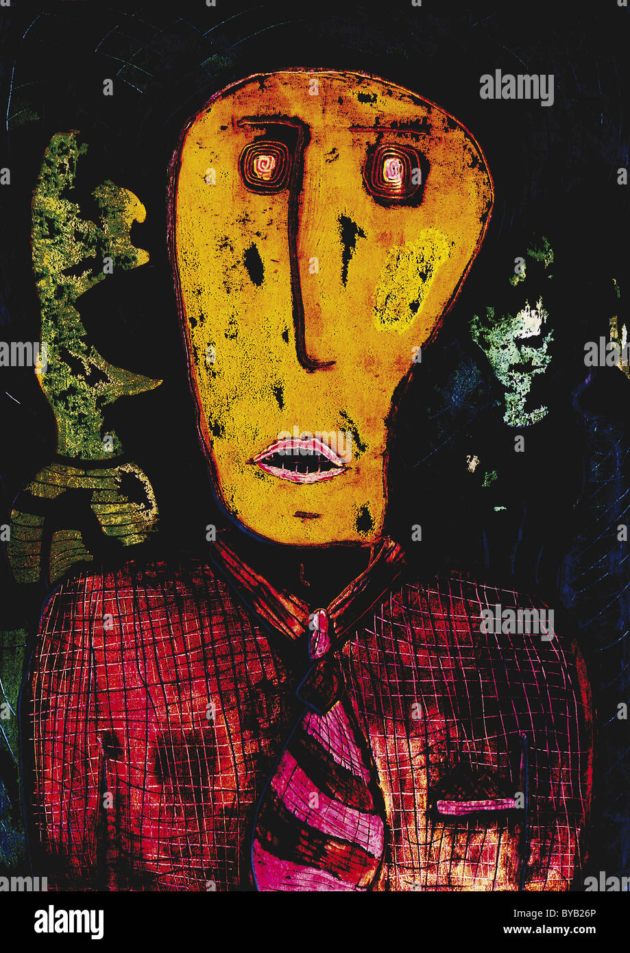 Tormented head hi-res stock photography and images - Alamy