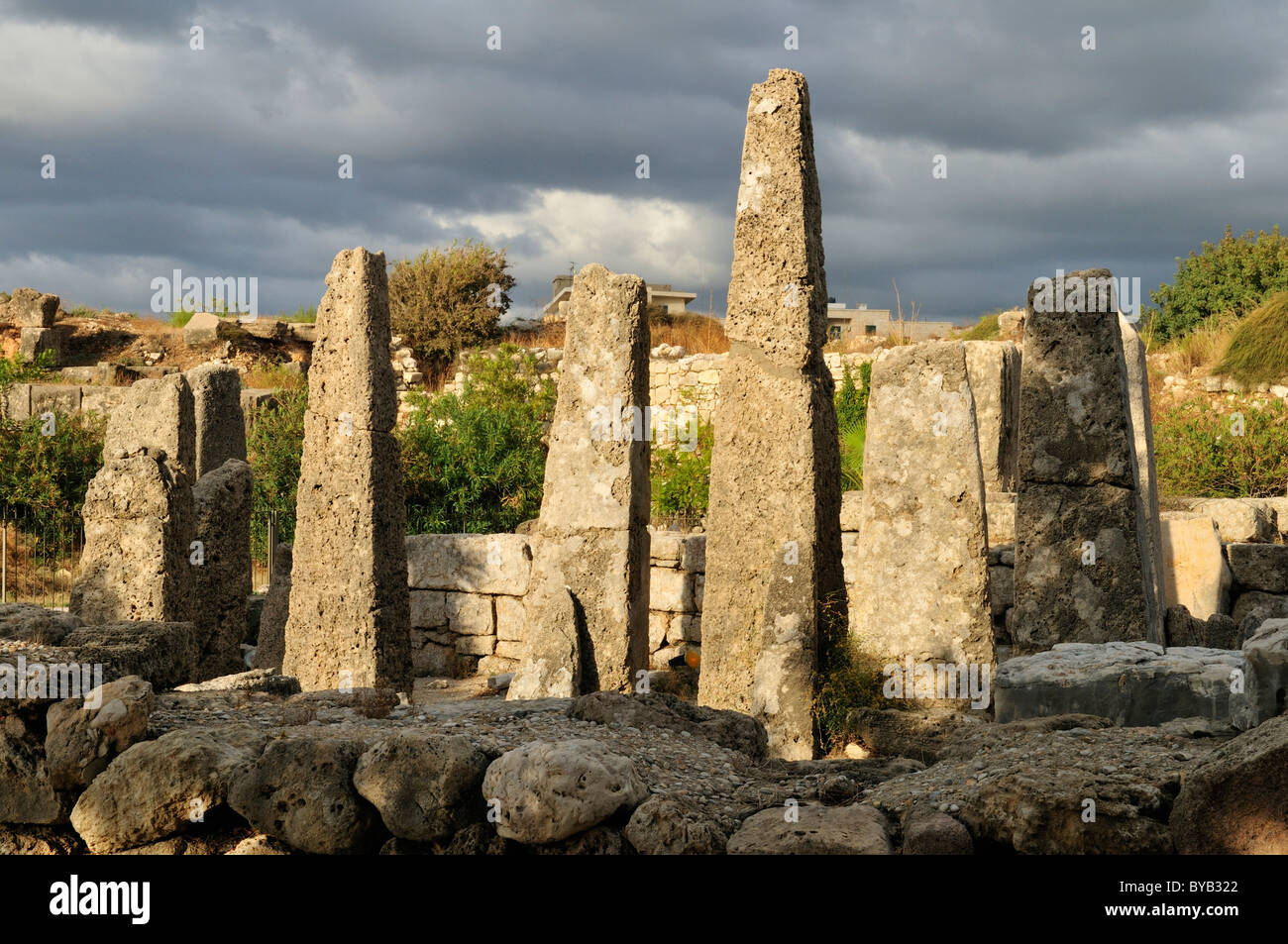 Byblos temple obelisks lebanon hi-res stock photography and images - Alamy