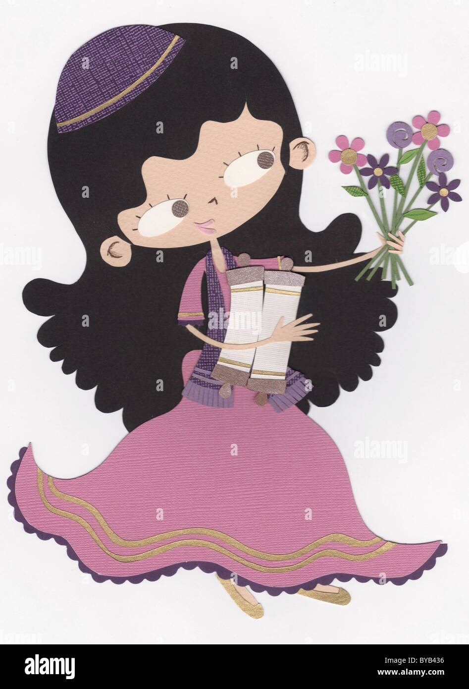 Bat mitzvah ceremony hi-res stock photography and images - Alamy