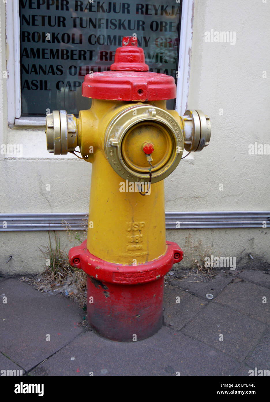 Fireplug, Reykjavik, Iceland, Europe Stock Photo - Alamy