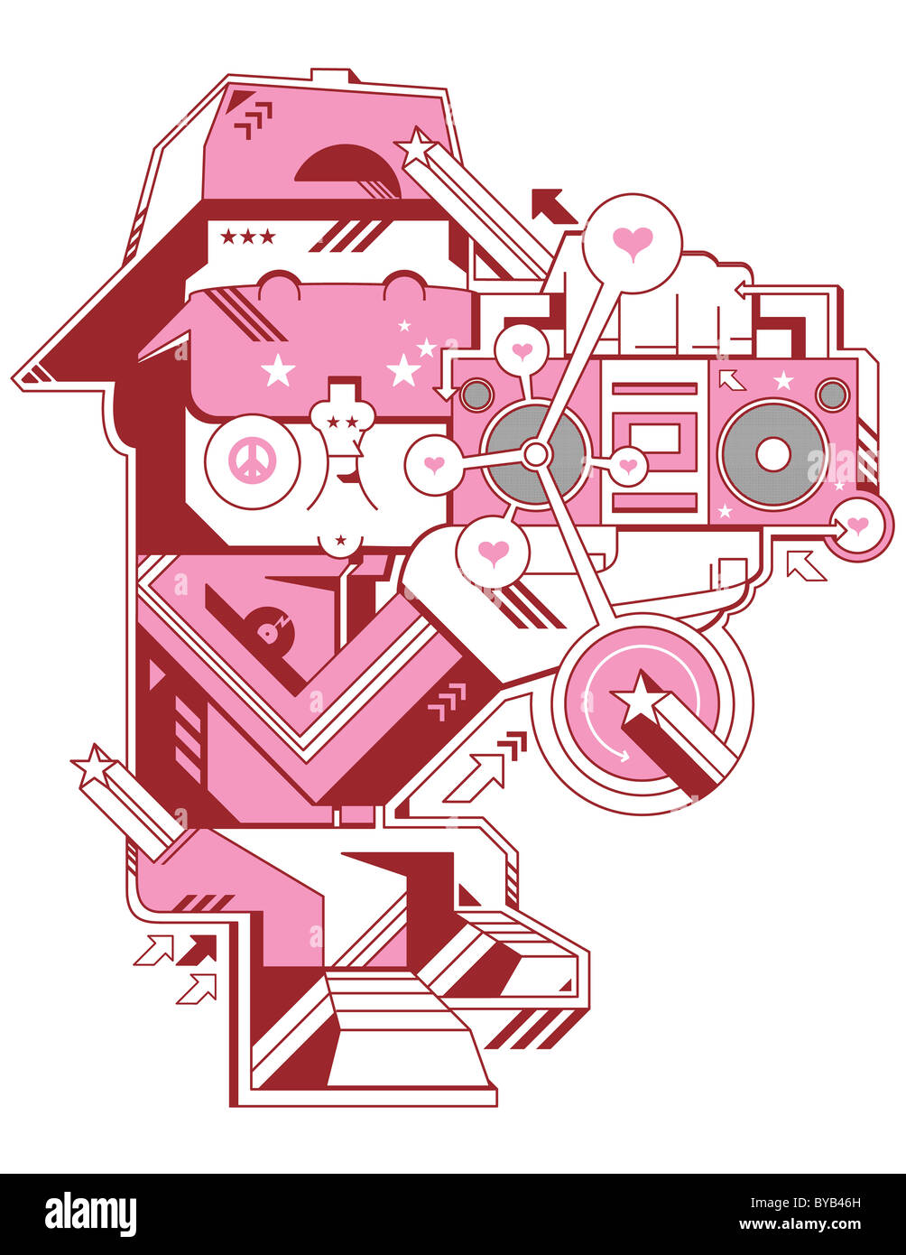 Ghetto Blaster High Resolution Stock Photography and Images - Alamy
