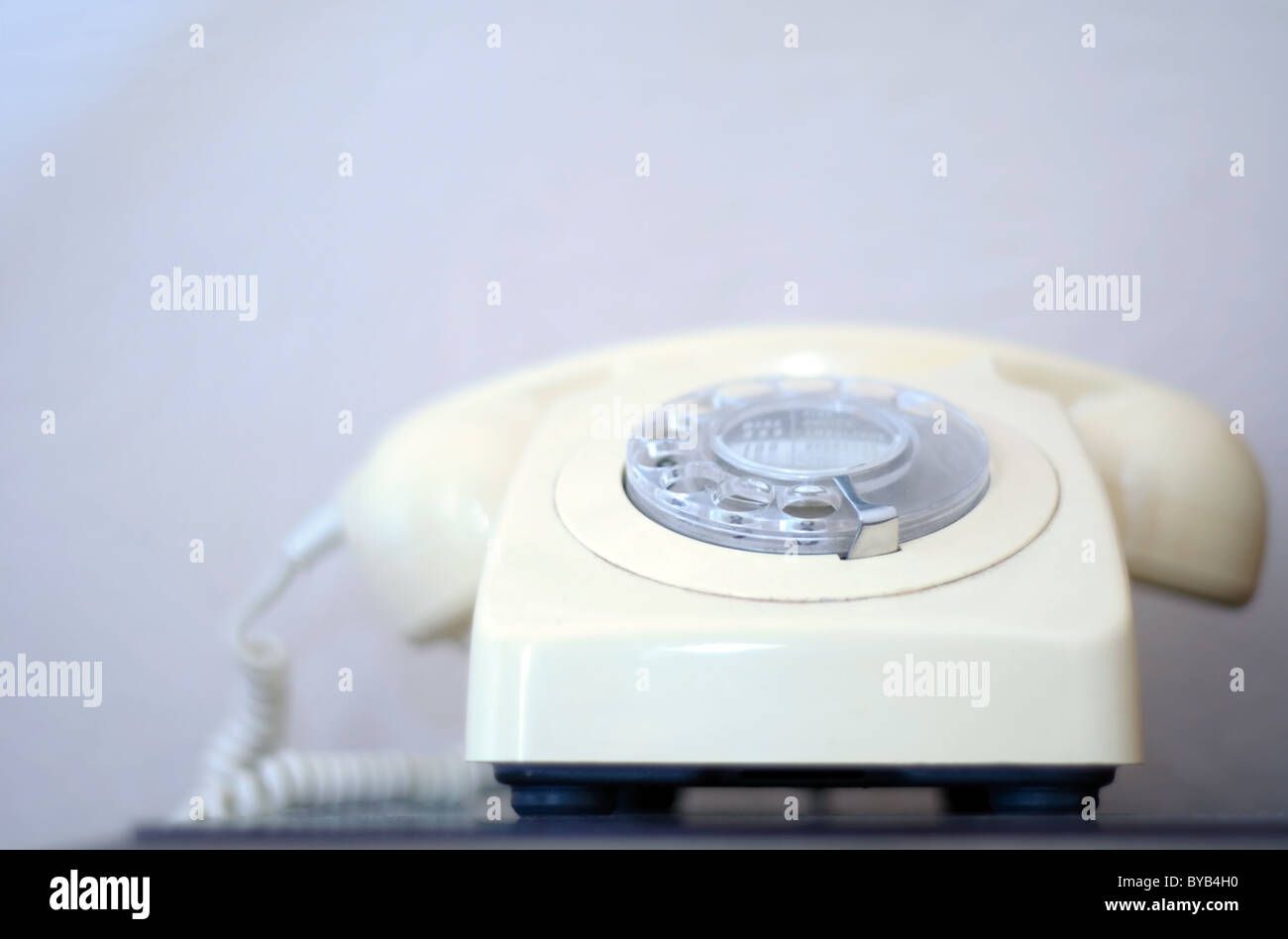 A retro telephone Stock Photo - Alamy