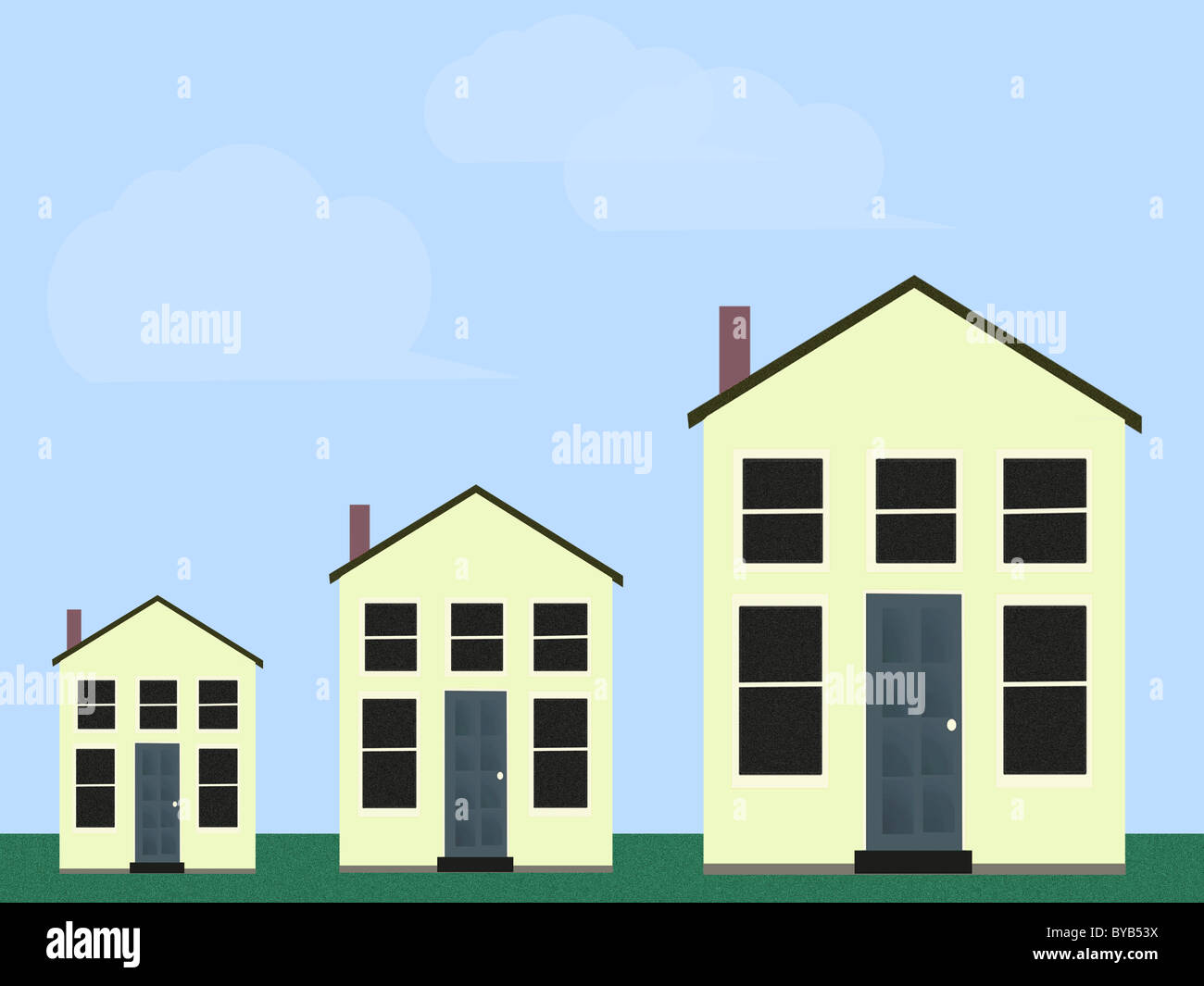 Three size hi-res stock photography and images - Alamy