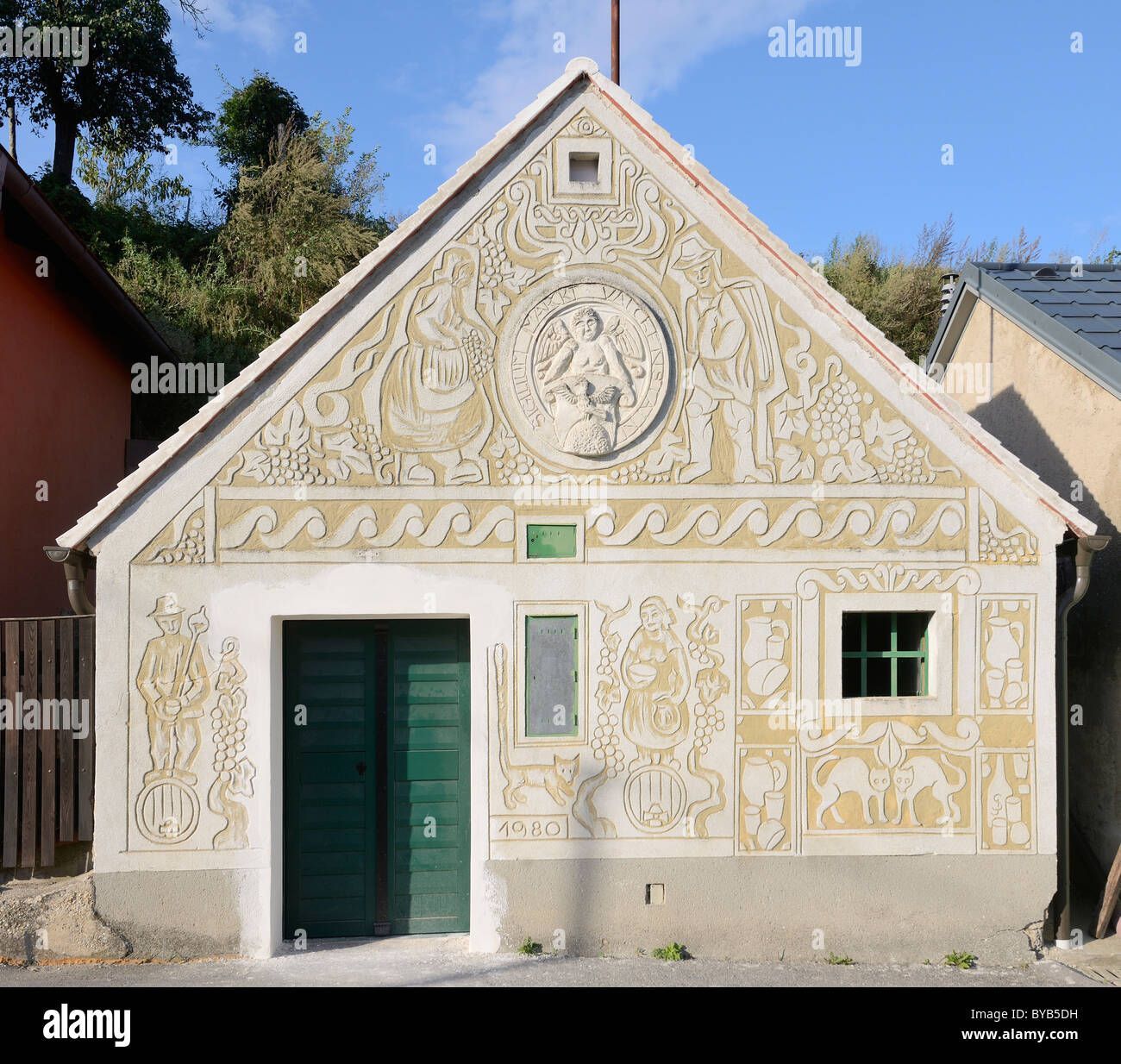 Sgraffito buildings hi-res stock photography and images - Alamy
