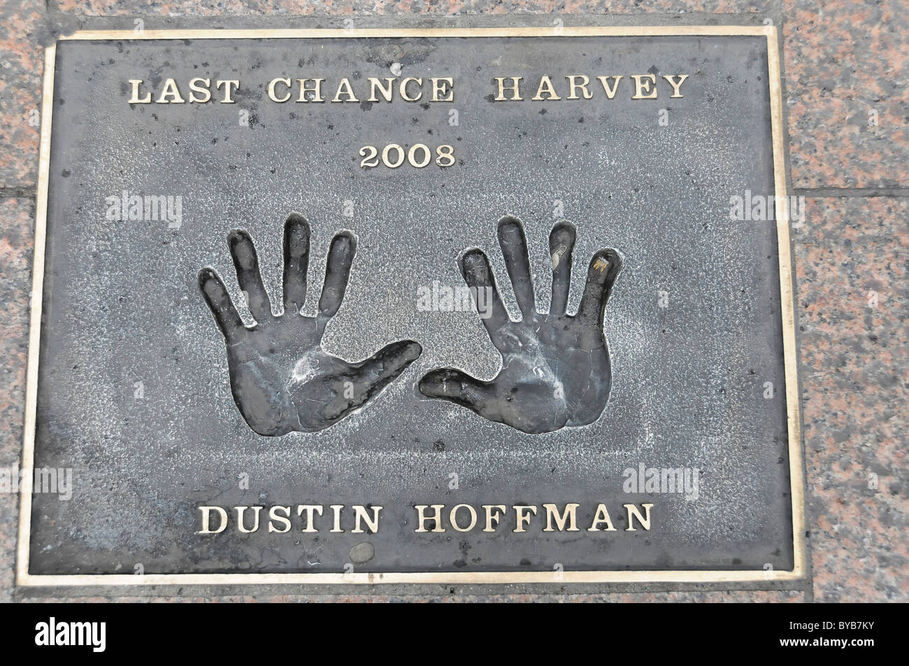 Celebrity handprints london hi-res stock photography and images - Alamy