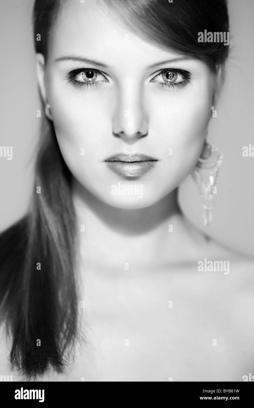 Human beauties Black and White Stock Photos & Images - Alamy