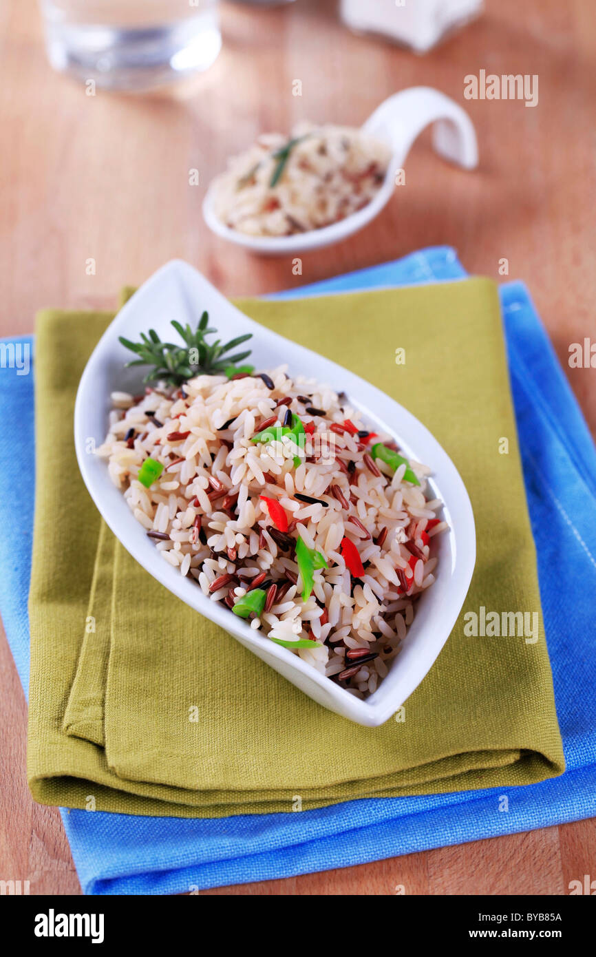 Mixed rice bowl hi-res stock photography and images - Alamy