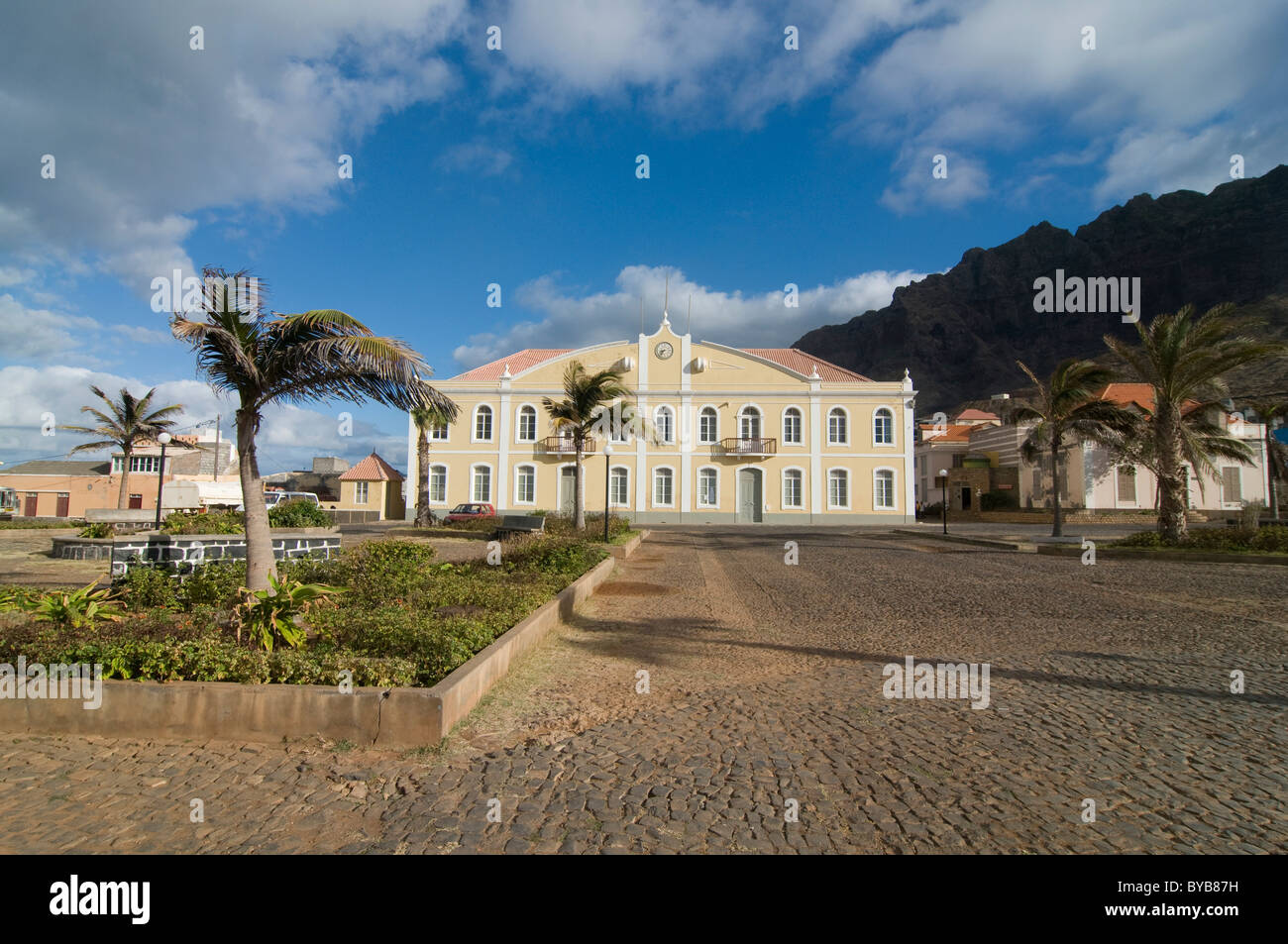 Stately mansion, Ponta do Sol, San Antao, Cabo Verde, Cape Verde ...