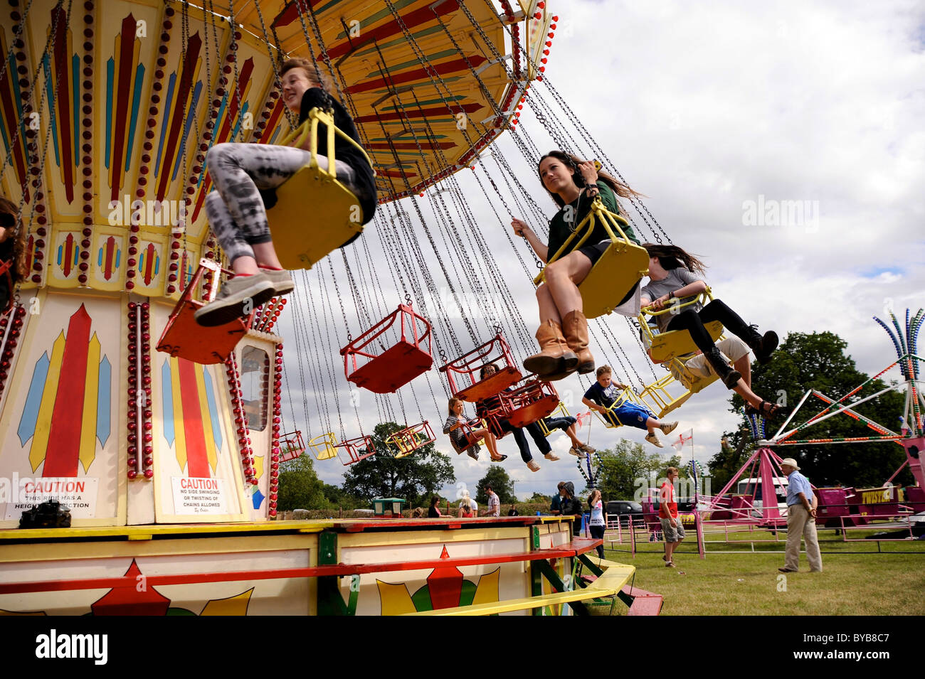 Swing carousel hi-res stock photography and images - Alamy