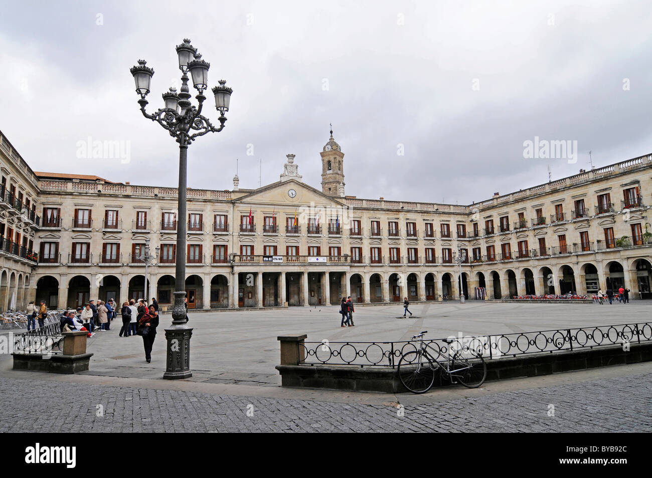 Plaza Espana, Vitoria Gasteiz, Pais Vasco, Basque Country, Spain ...