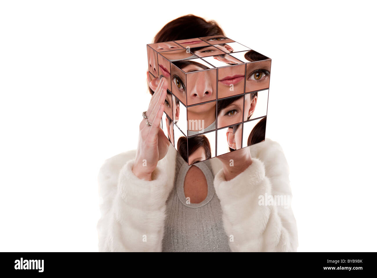 Cube box hi-res stock photography and images - Alamy