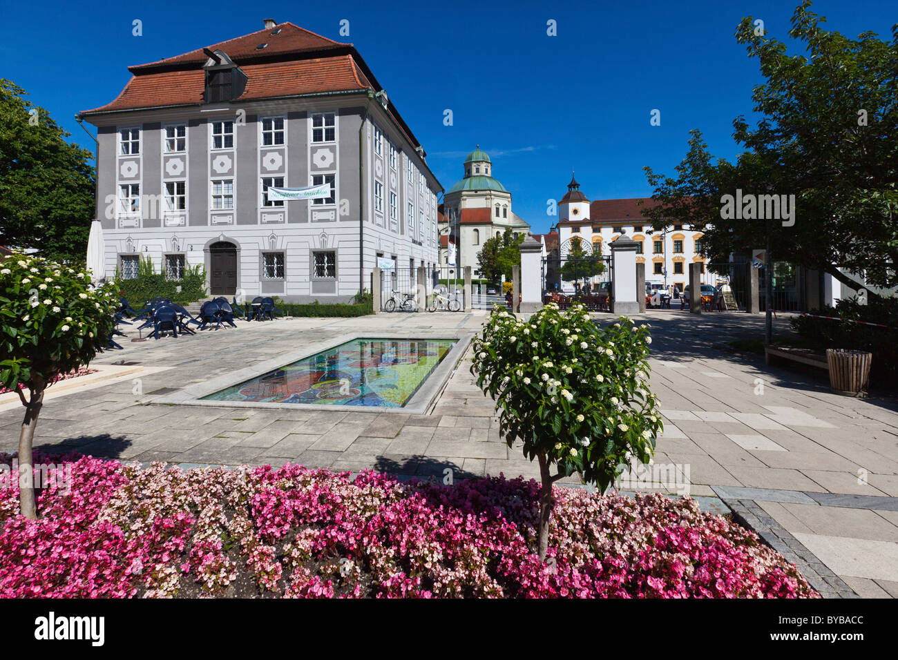 The Roman Museum, Residenz Square, Kempten, Lower Allgaeu, Allgaeu ...