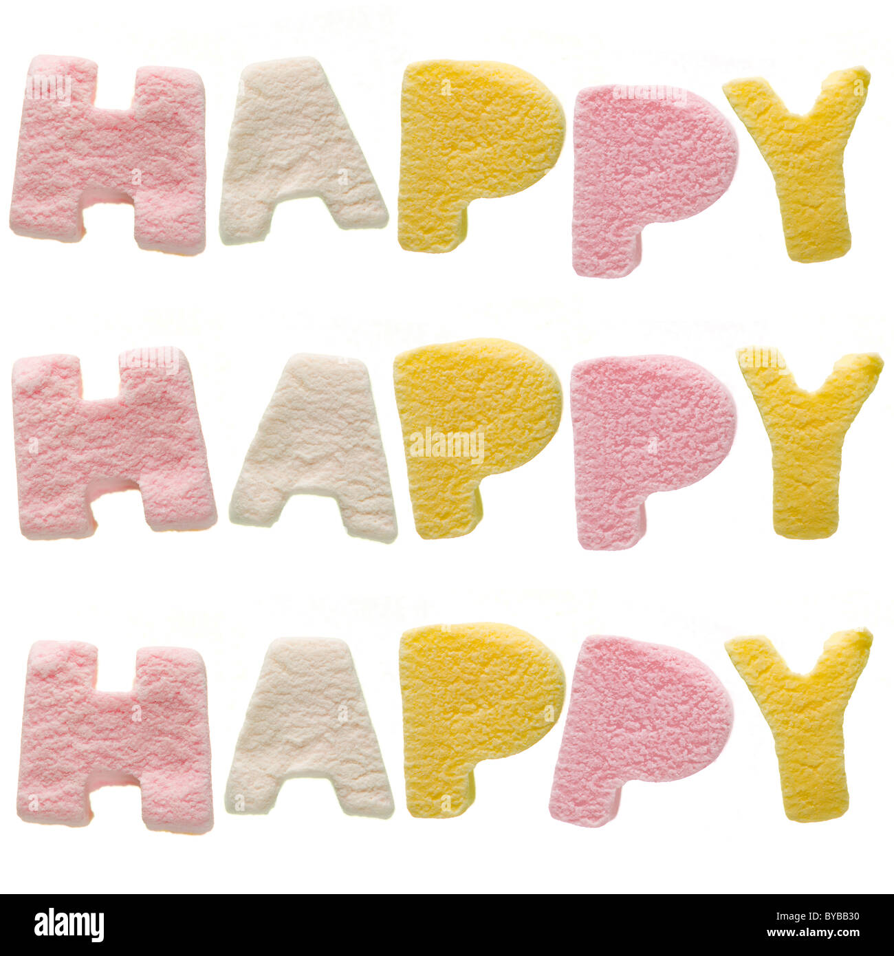 Candy word sweet letters hi-res stock photography and images - Alamy