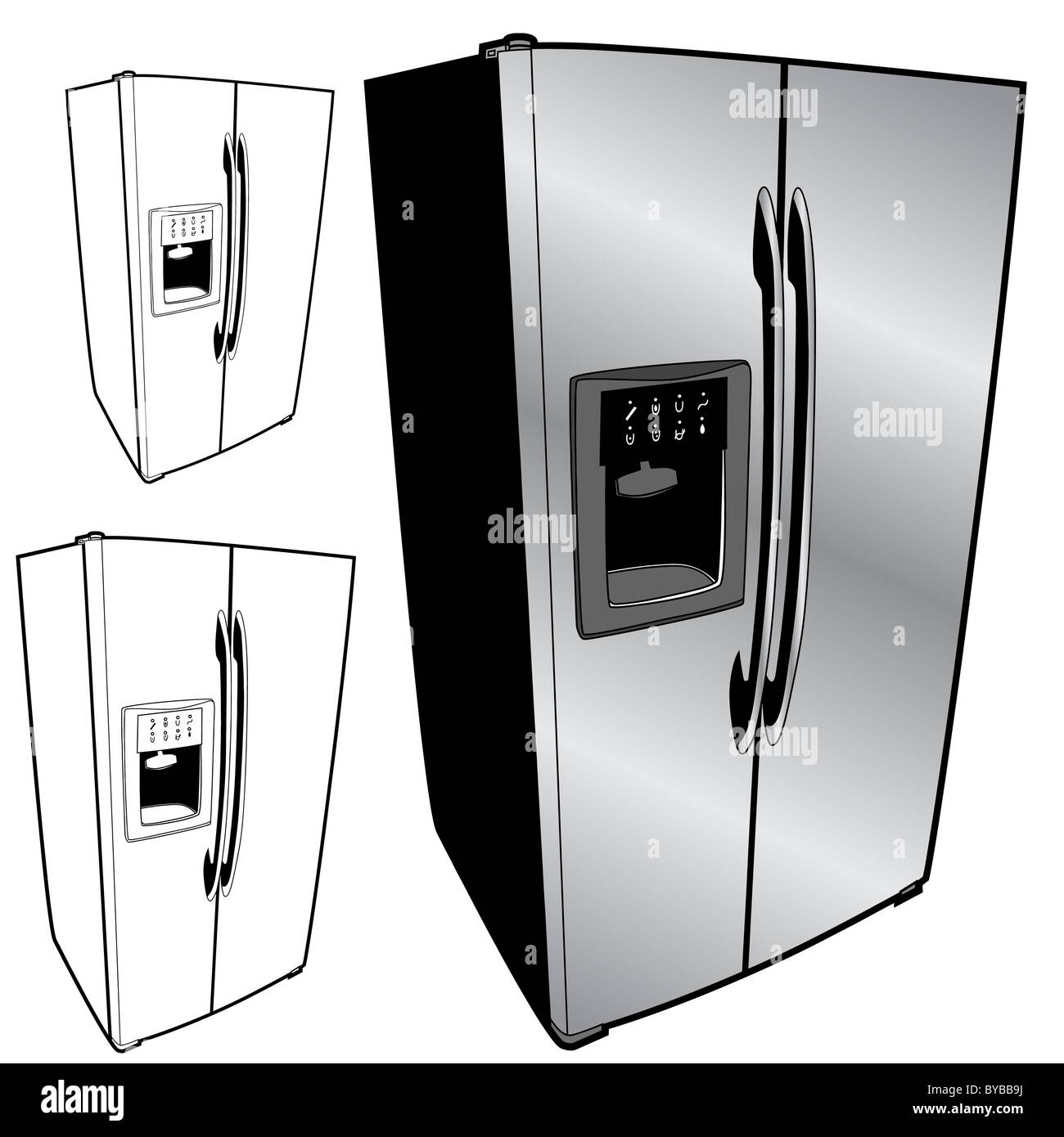 An image of a refrigerator Stock Photo - Alamy