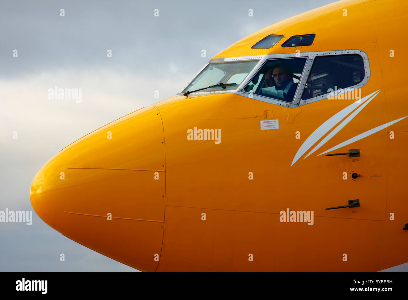 Boeing 737 Air post Stock Photo - Alamy