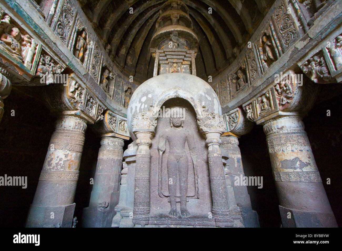 Ajanta cave 19 High Resolution Stock Photography and Images - Alamy